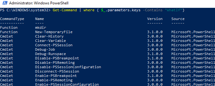 Uso del parámetro WhatIf en PowerShell - informaticamadridmayor - informaticamadridmayor.es